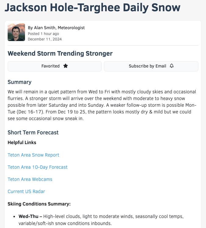 Behind the Forecast: The OpenSnow Story - by Chloe Harlig