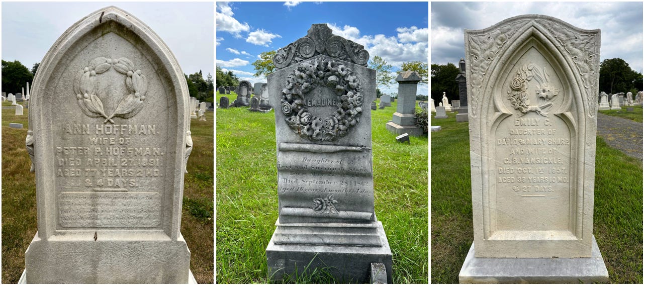 A Guide to Common Headstone Symbols - by Katie Calautti