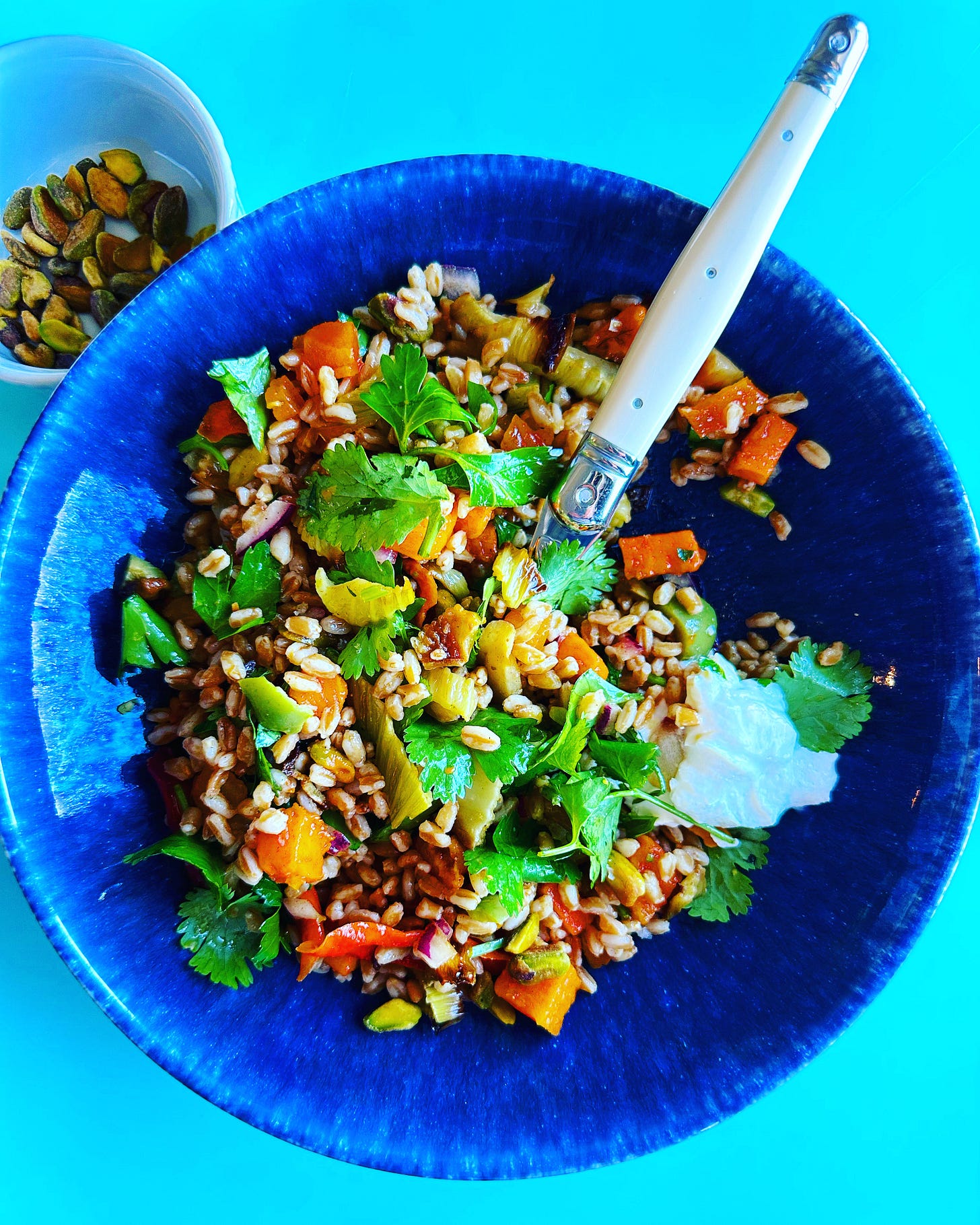 A Mood Elevating Roasted Vegetable Salad - by emily nunn