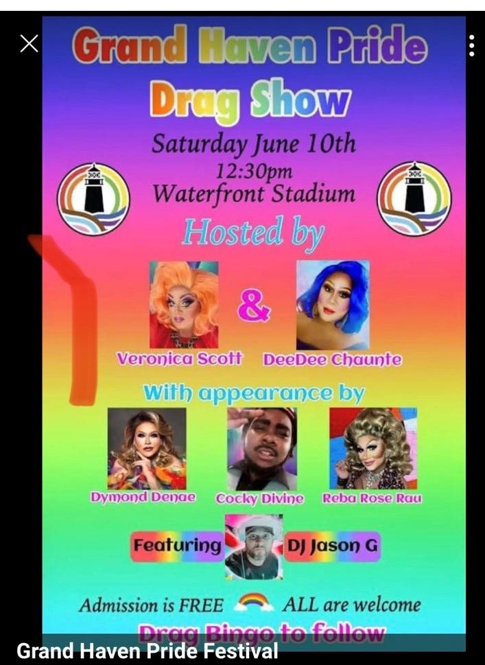 Cocky Divine is Coming to Grand Haven - Pride Festival 2023