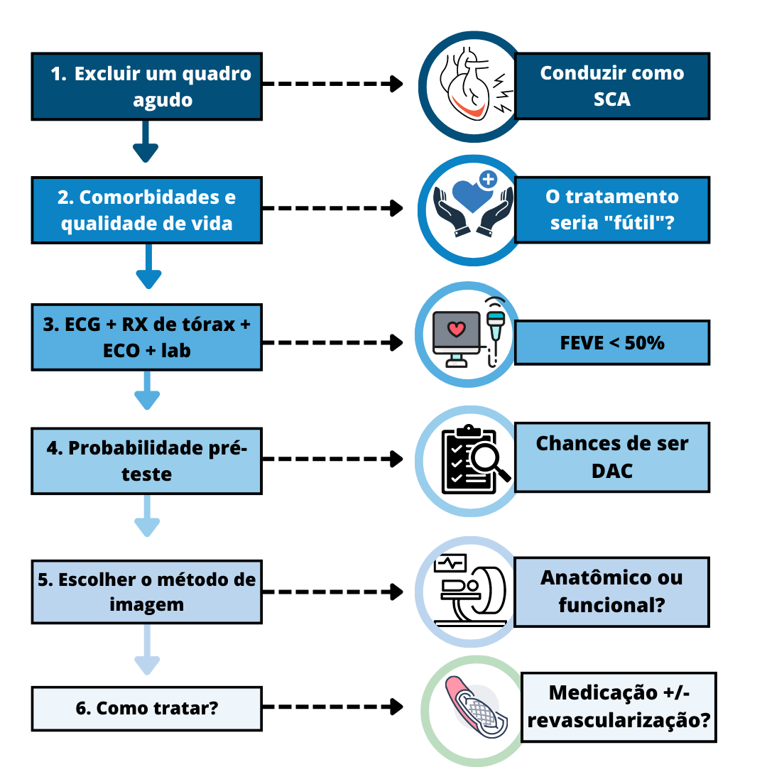 Doença arterial coronariana (DAC): como investigar