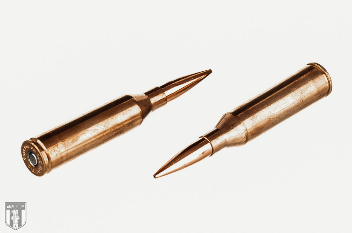 Heavy powder charges, such as these, quickly erode the rifling at the ...