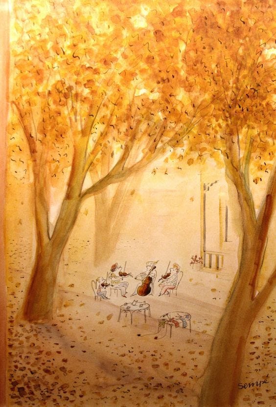 Sempé's cats and dogs - by Bailey Richardson - Art Dogs