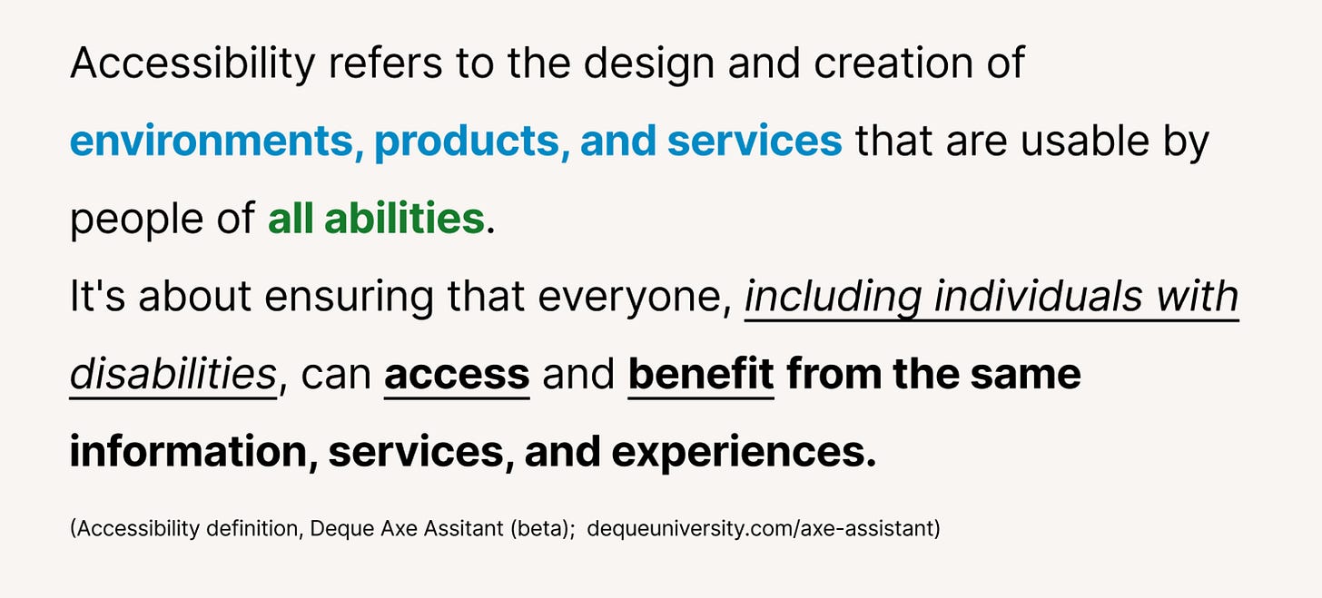 Accessibility - Khả năng tiếp cận sản phẩm - The Basic - Phần 1