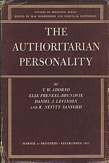 The Authoritarian Personality - by David Webb