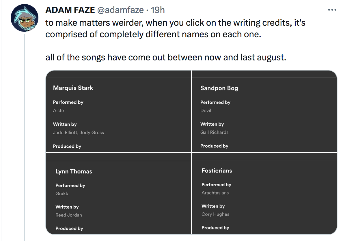 Spotify Gives 49 Different Names to the Same Song