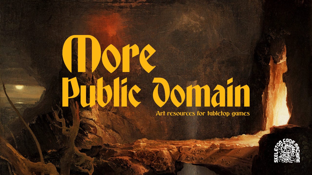 More public domain art resources - by Exeunt Press