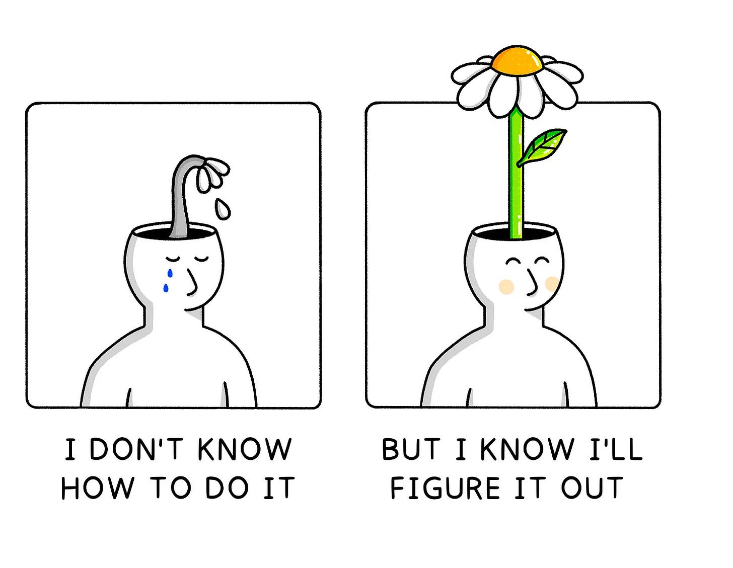 Growth mindset vs. fixed mindset - by Addy Osmani - Elevate