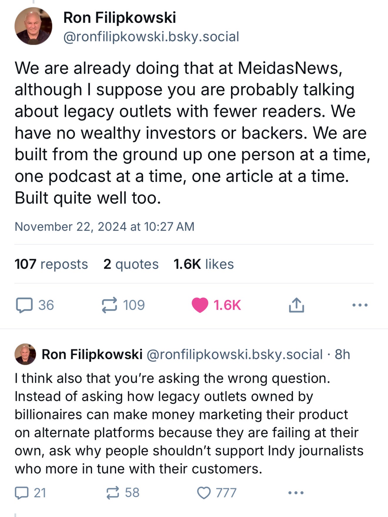 Ron Filipkowski Responds to Mark Cuban