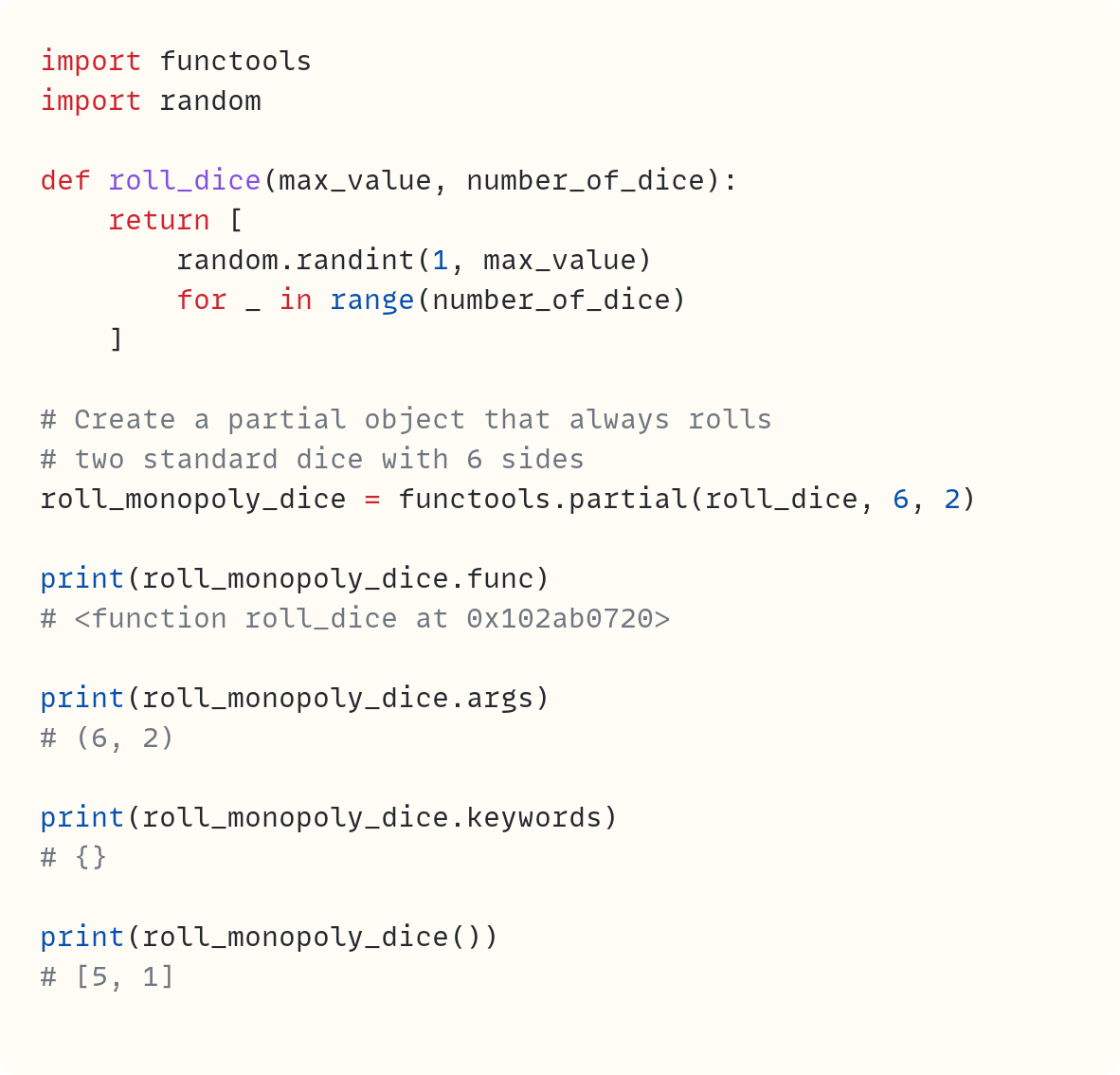 Python's functools.partial() Lets You Pre-Fill A Function