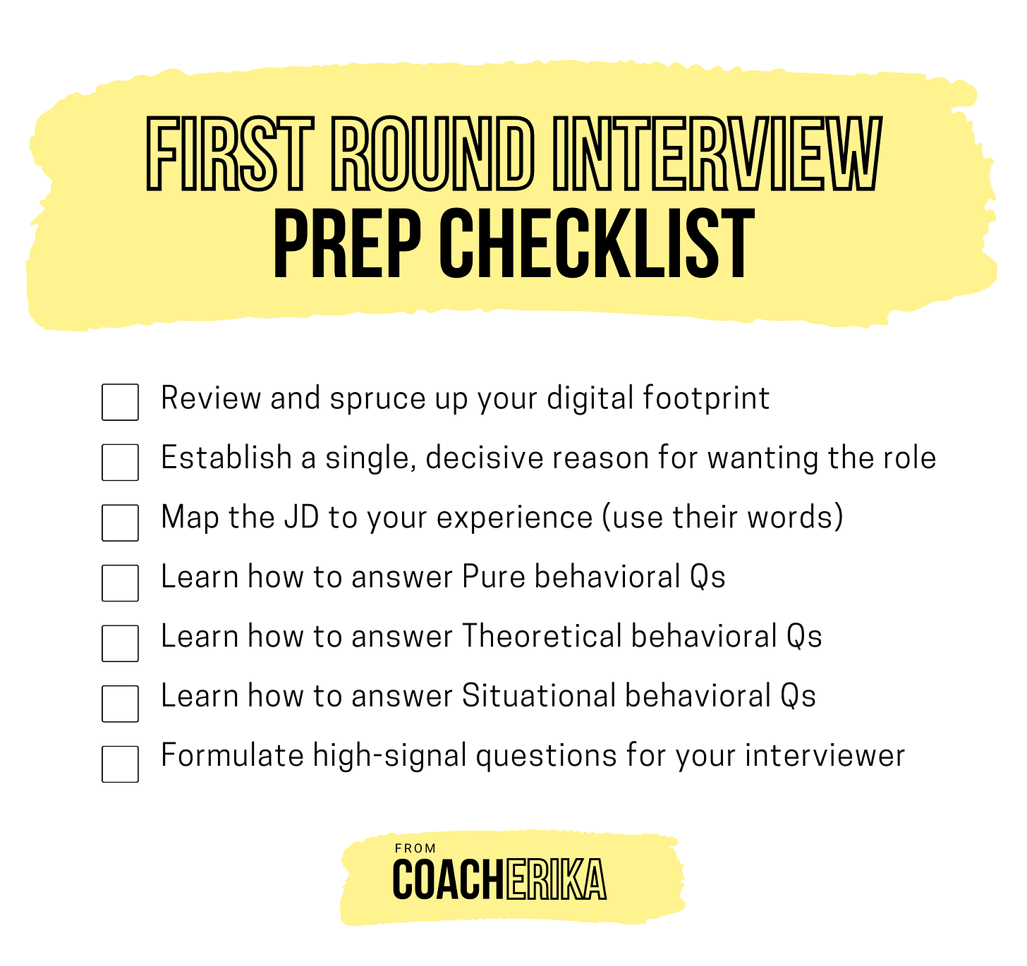 How to Pass Any First-Round Interview
