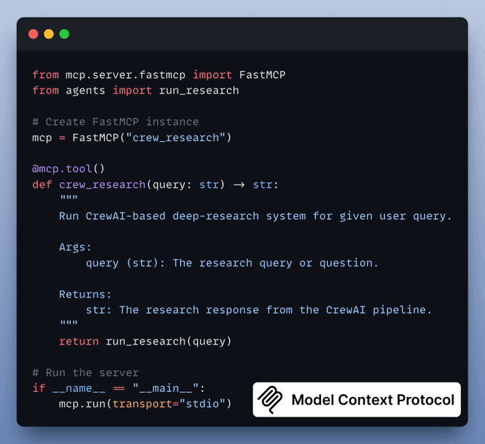 [Hands-on] MCP-powered Deep Researcher - by Avi Chawla