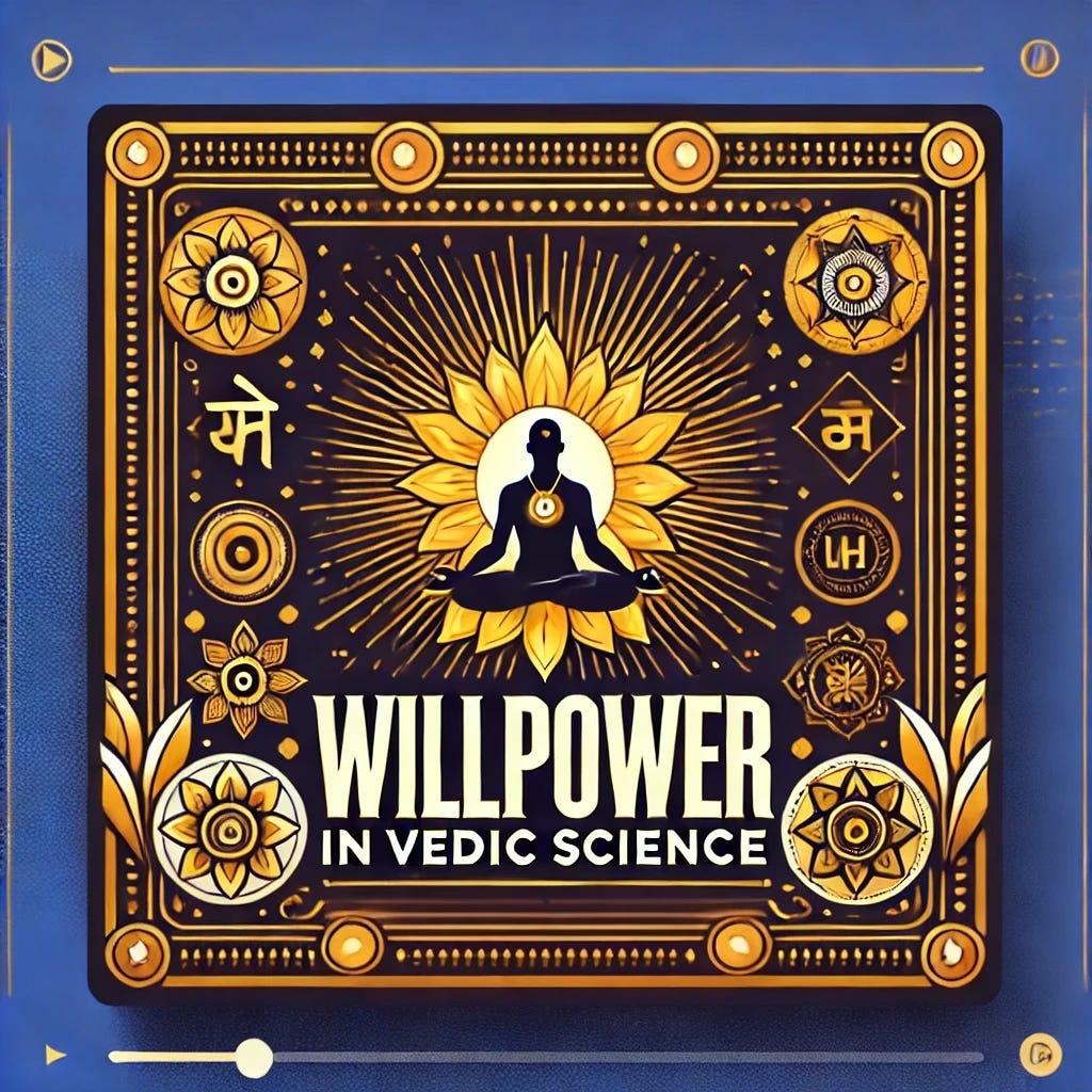 Day2: "Iccha Shakti is the Willpower in Vedic Science – The Key to ...