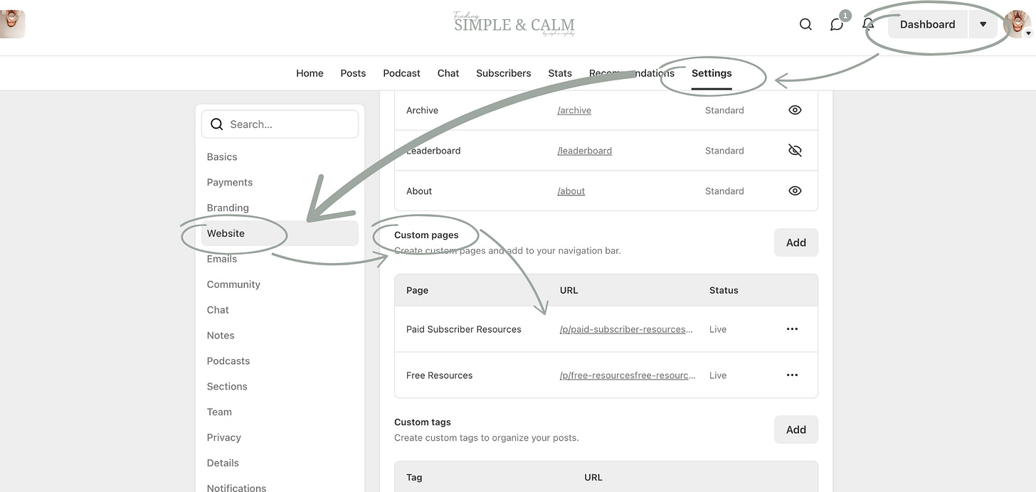 How to Organise Your Substack Posts Using Tags.