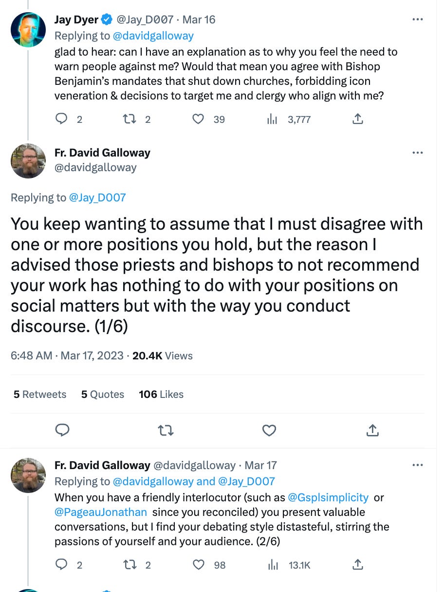 Jay Dyer and the "Psy Op" to Subvert Orthodox Christianity in America