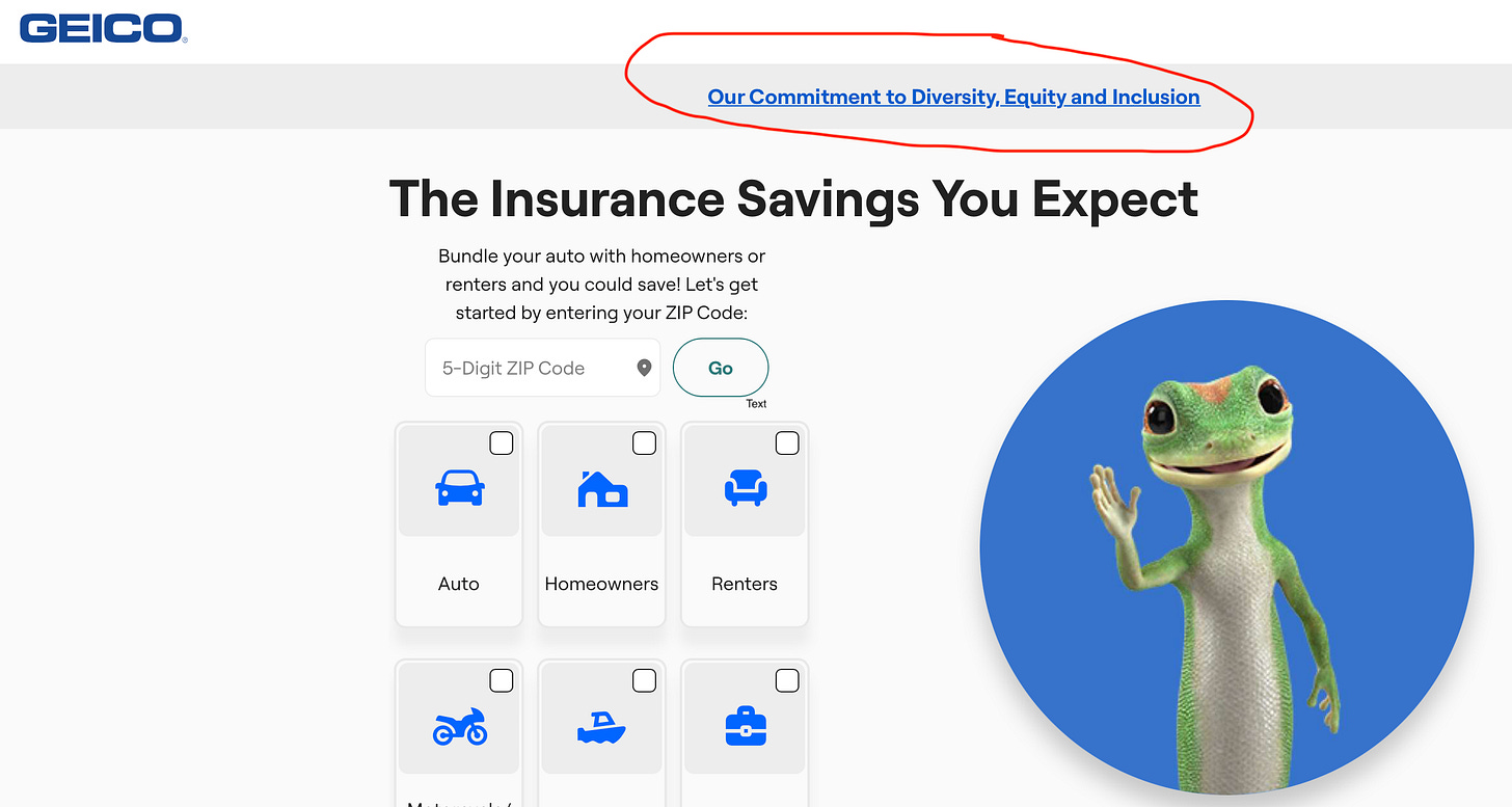 DON'T STOP AT BUD LIGHT--GEICO NEEDS TO BE NEXT