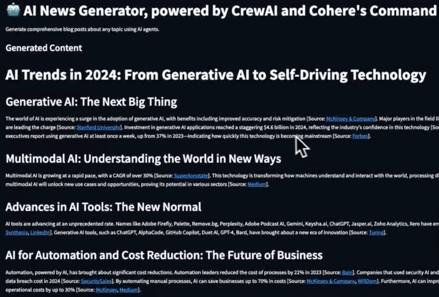 [Hands-on] Building A Multi-agent News Generator