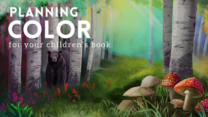 Planning Your Color Palette in Children’s Books