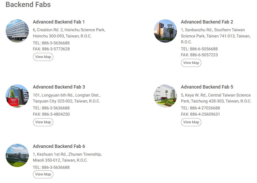 TSMC's CoWoS capacity - by Moore & Morris - Nomad Semi