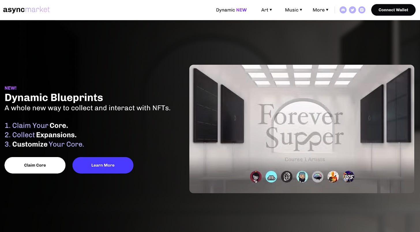 Async Art’s Dynamic Blueprints ♾️ - by William M. Peaster