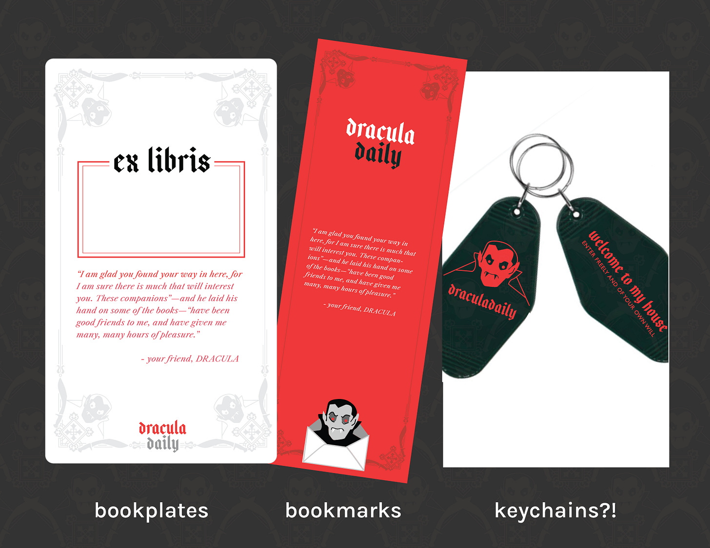 Dracula Daily starts in two weeks! (and some book news)