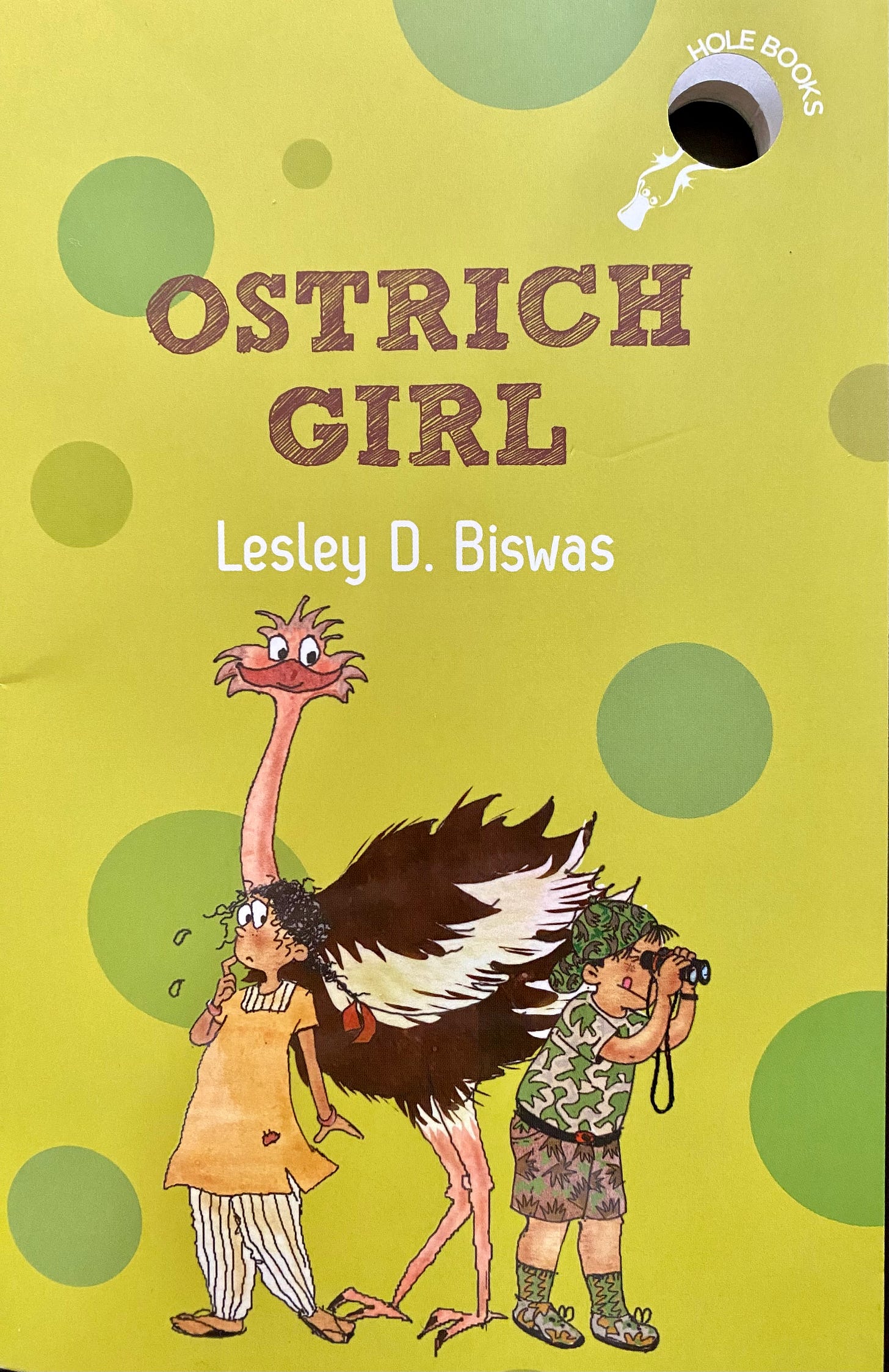 #532 - Ostrich Girl - by Roopa Baliga - House Full of Books