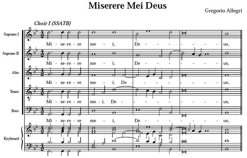 Darkness and Mercy: The History of Allegri's Miserere