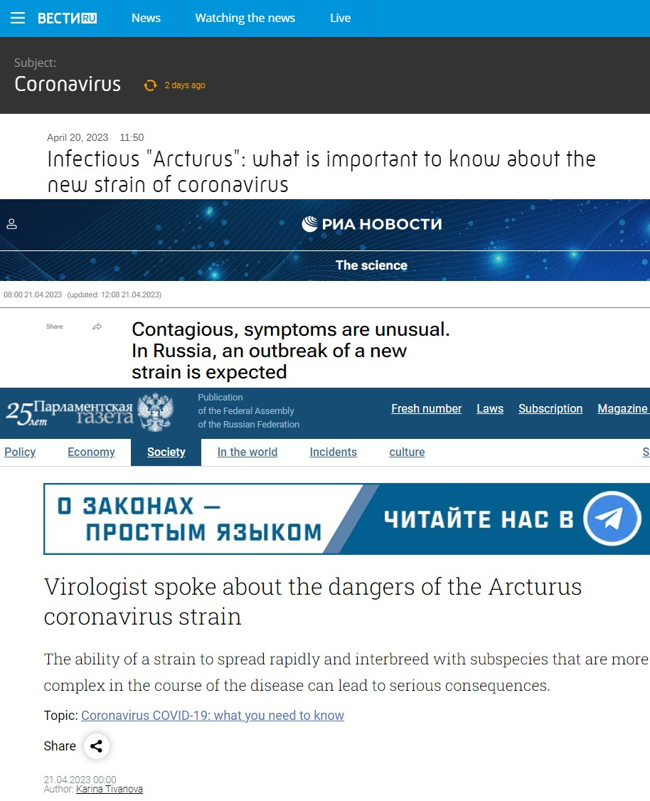 Russia revives Virus scam — right on cue