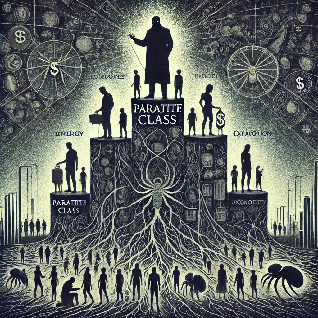 The Sociology of the Parasite Class - by Mark Davey