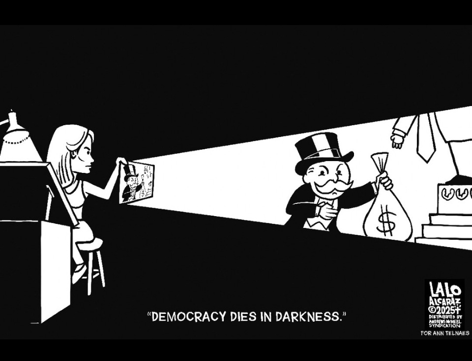 We Stand With Ann - by Steve Brodner - The Greater Quiet