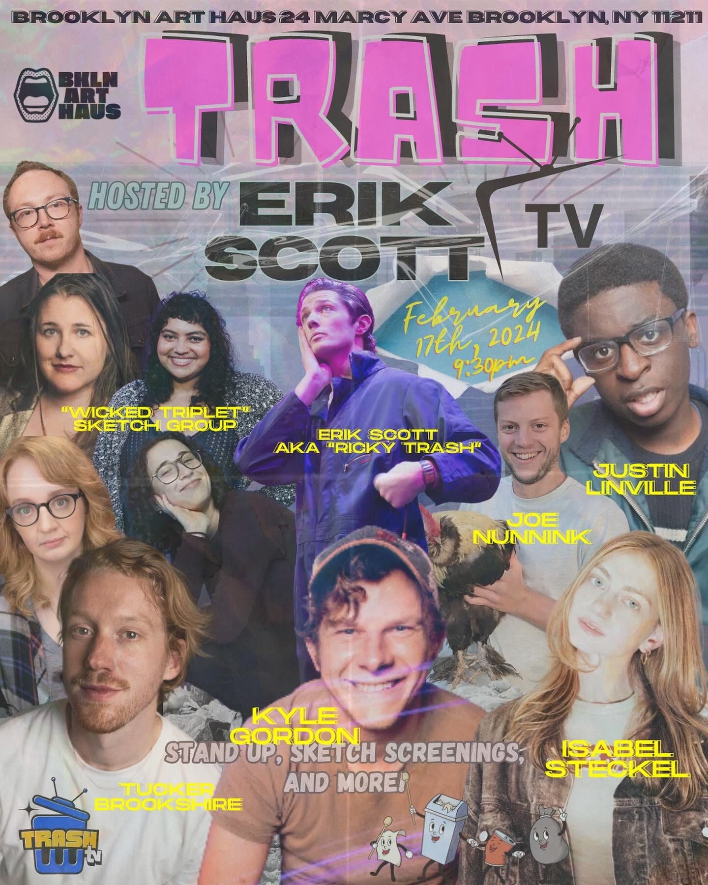 Trash TV! A Live Comedy Show - by Erik Scott