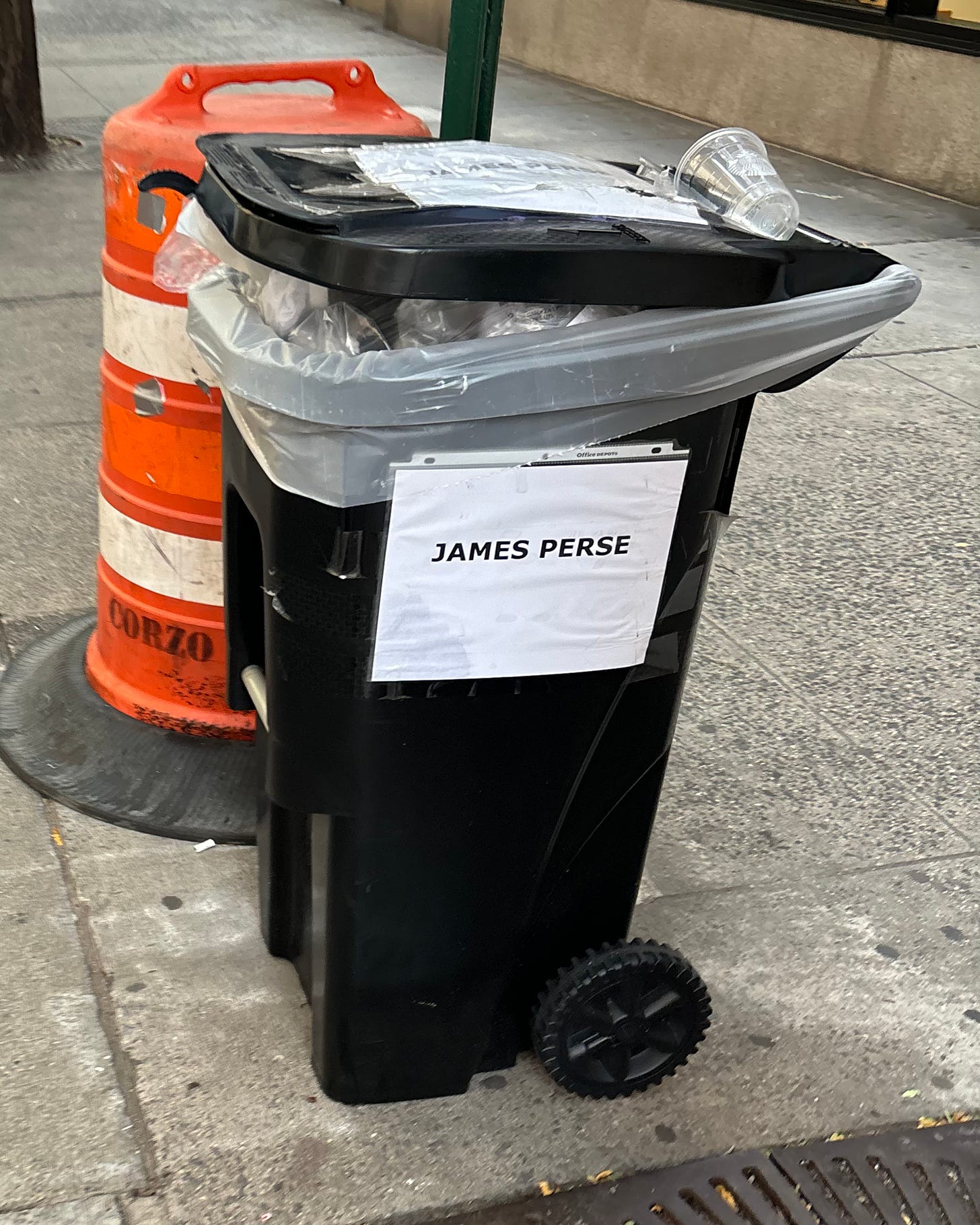 The Branded Trash Cans of Madison Ave
