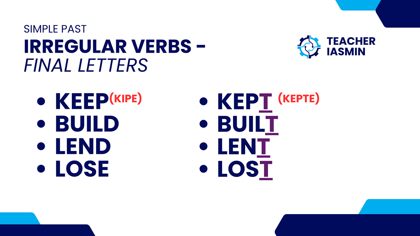 Simple Past: Como Usar os Verbos Irregulares no Passado