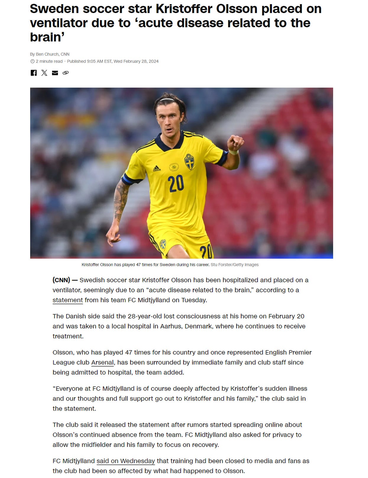 3 Soccer Stars Suffer Heart Attacks, Seizures Mid-Game - News Addicts