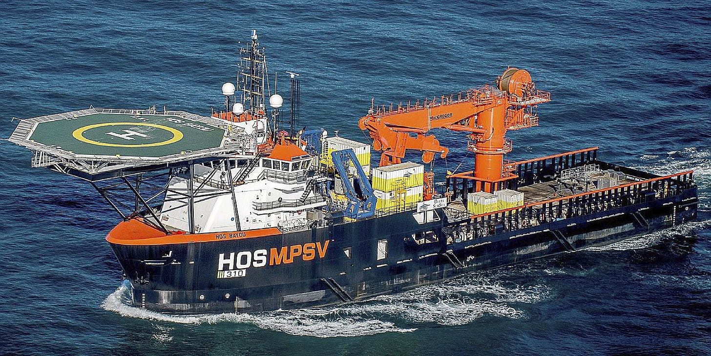 Offshore Vessel Complexity, a Primer