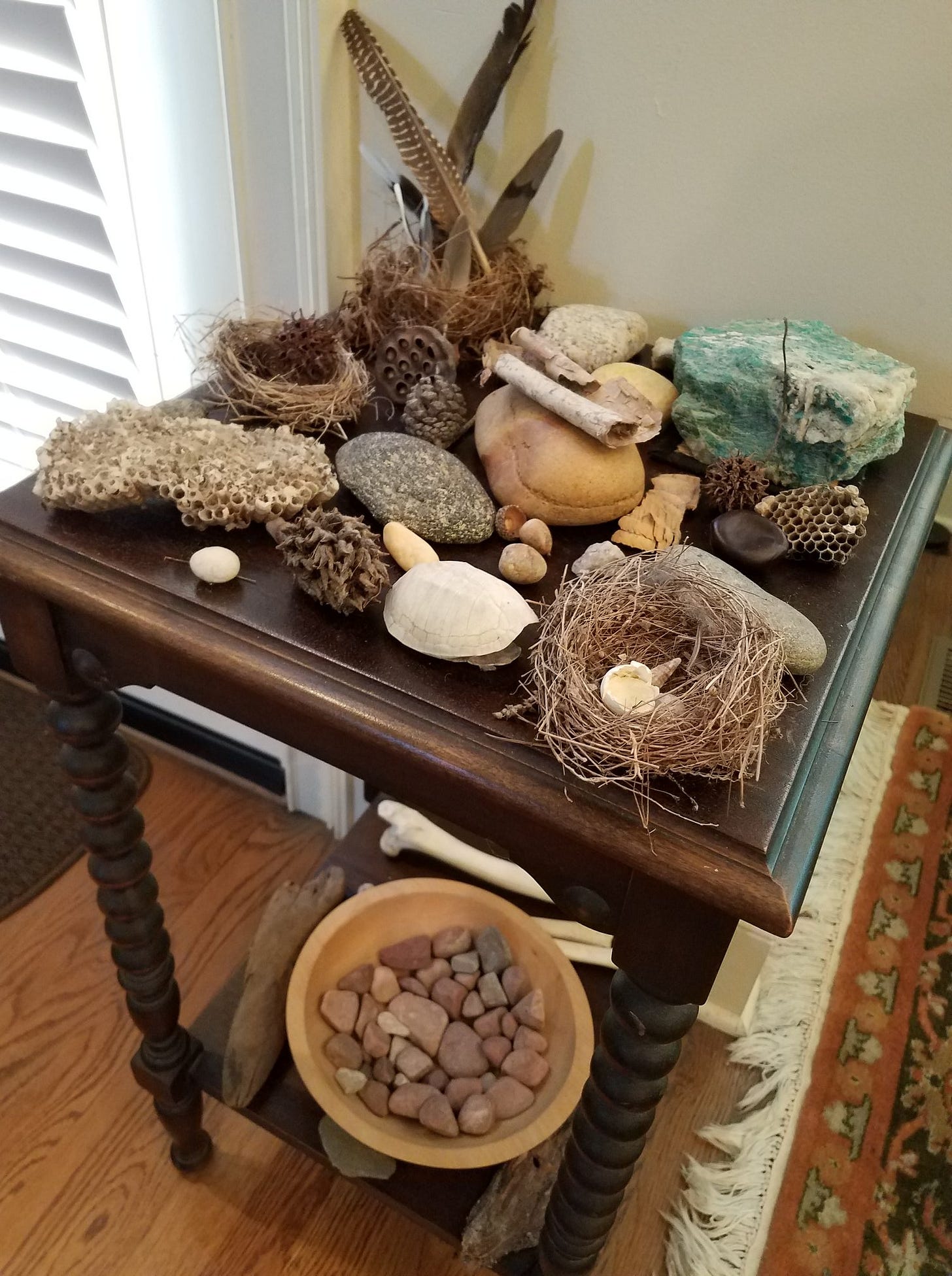 My earth altar - by Jeanne Malmgren - Rx Nature
