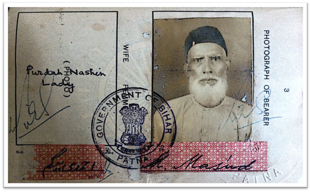 The Indian Politics of Hijab: The Passport that reads “A Purdah Nashin ...