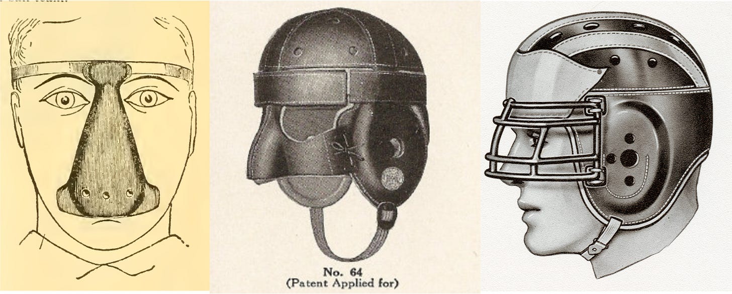 A History of Helmet and Face Mask Requirements