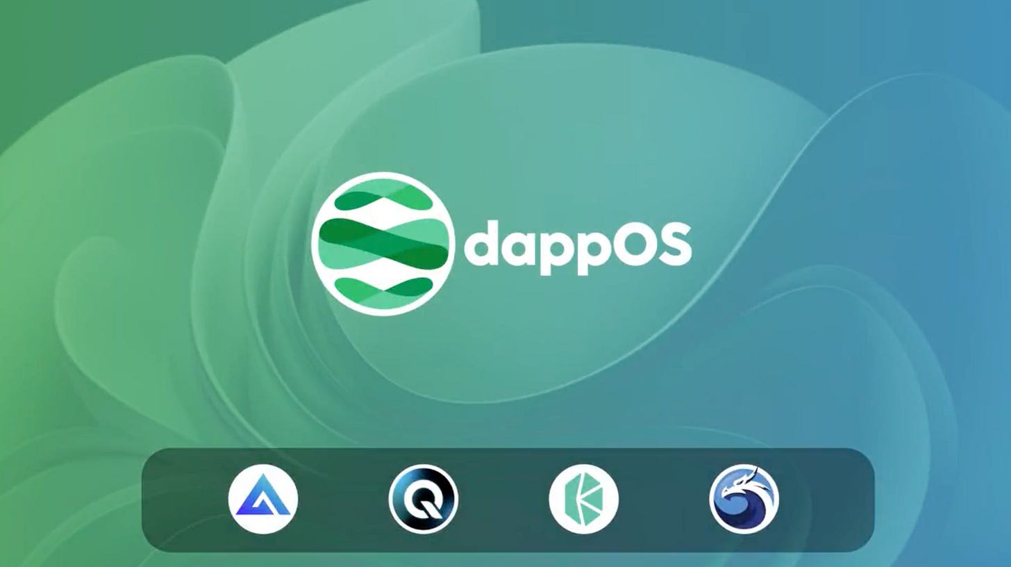 dAppOSのエアドロップ戦略【バイナンスが投資するオペレーティングプロトコル】