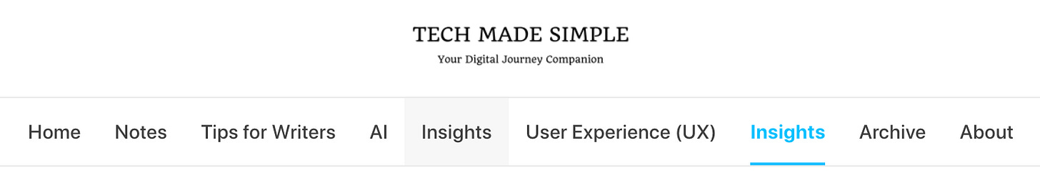 Organizing Your Content On Substack - by Jayshree Gururaj