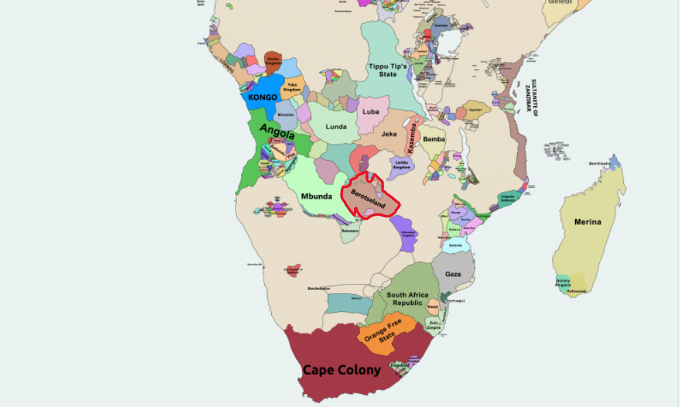 A history of the Lozi kingdom. ca. 1750-1911.
