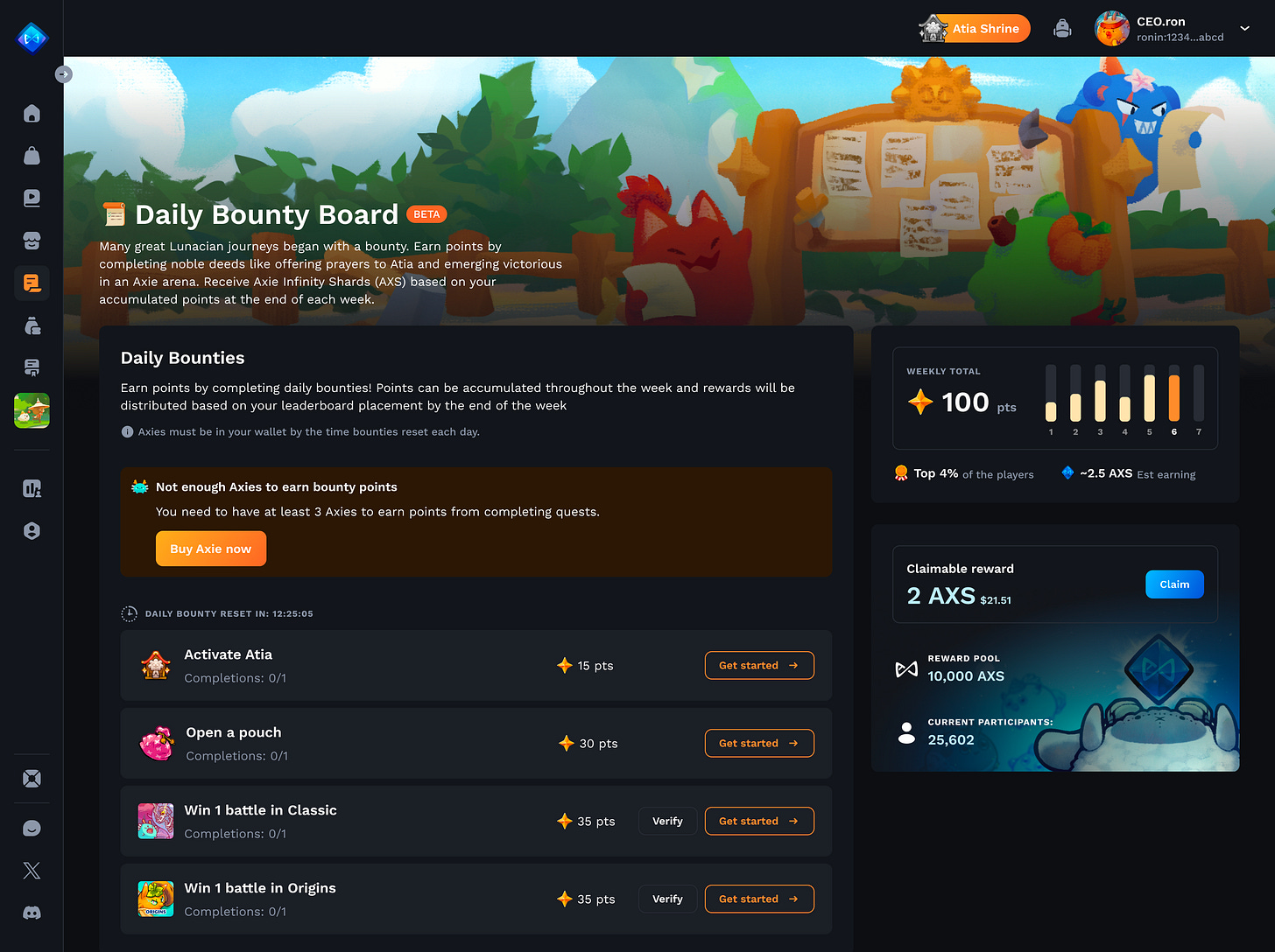 Introducing Play-to-Rice and the Daily Bounty Board! 🍚