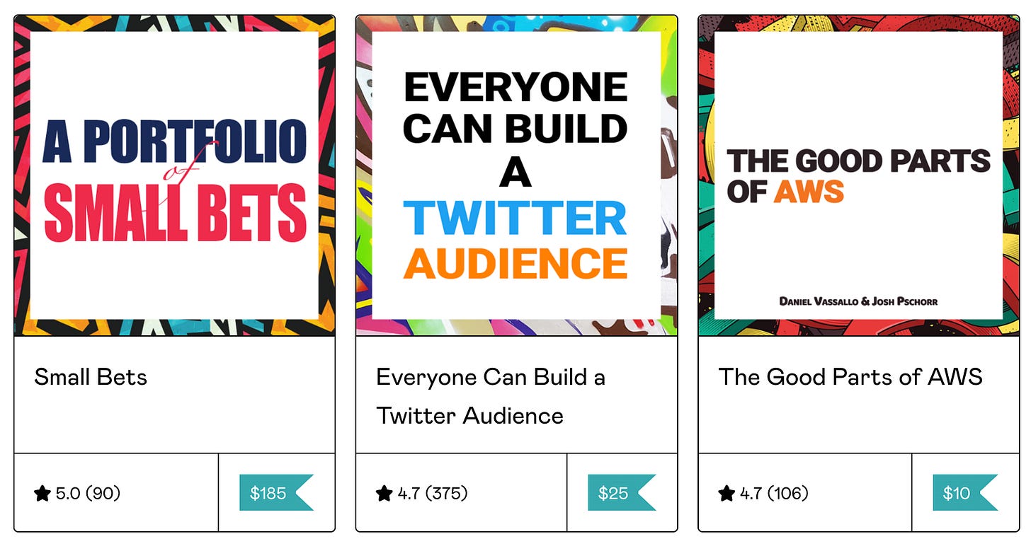 My Review of Daniel Vassallo’s Class "A Portfolio of Small Bets"