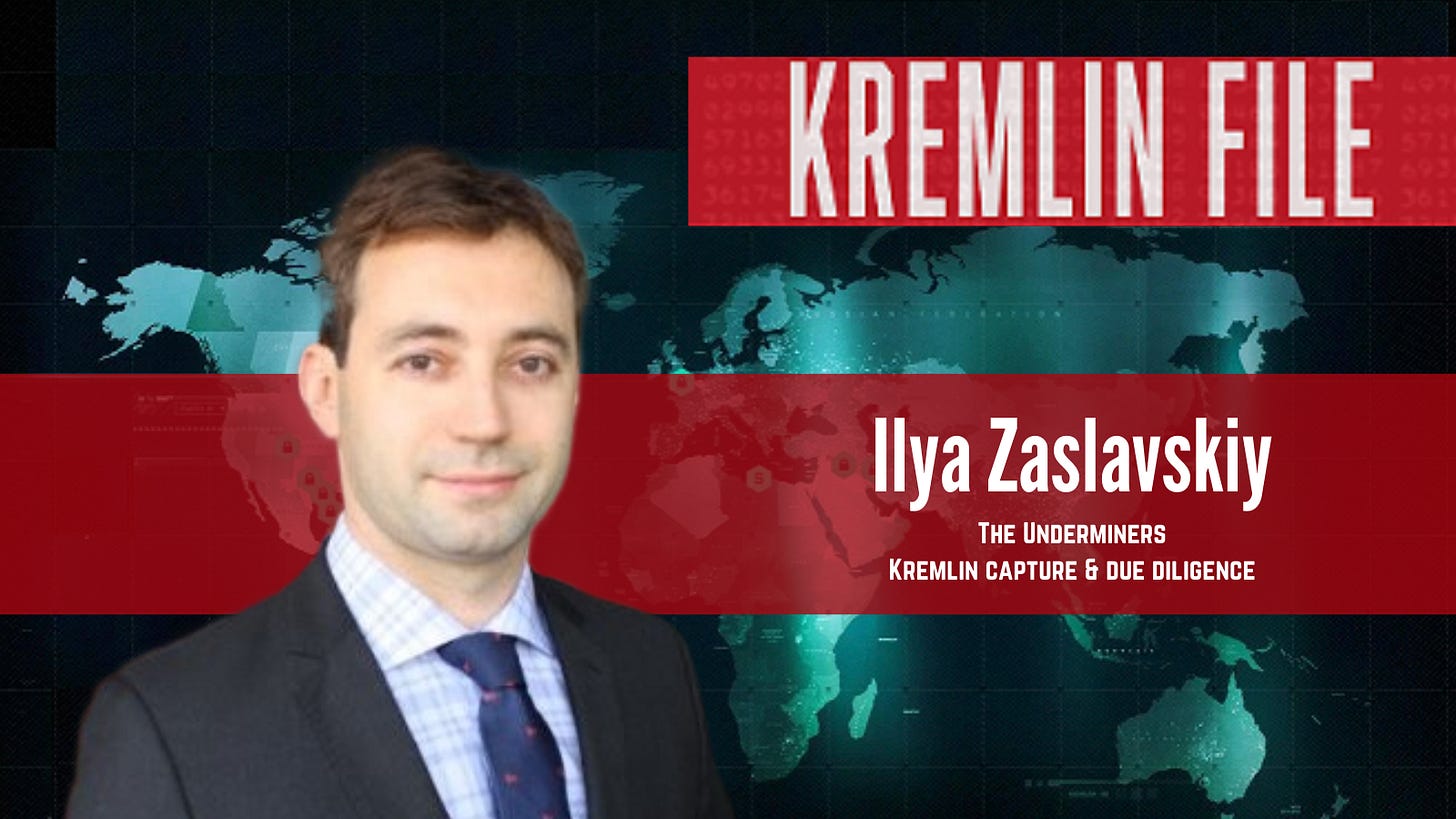 Kremlin File with Ilya Zaslavskiy: Unveiling Russia's Kremligarchs (Part 2)