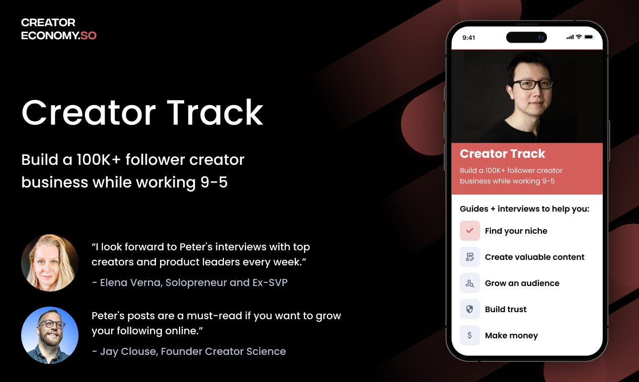 Creator Economy: Creator Track
