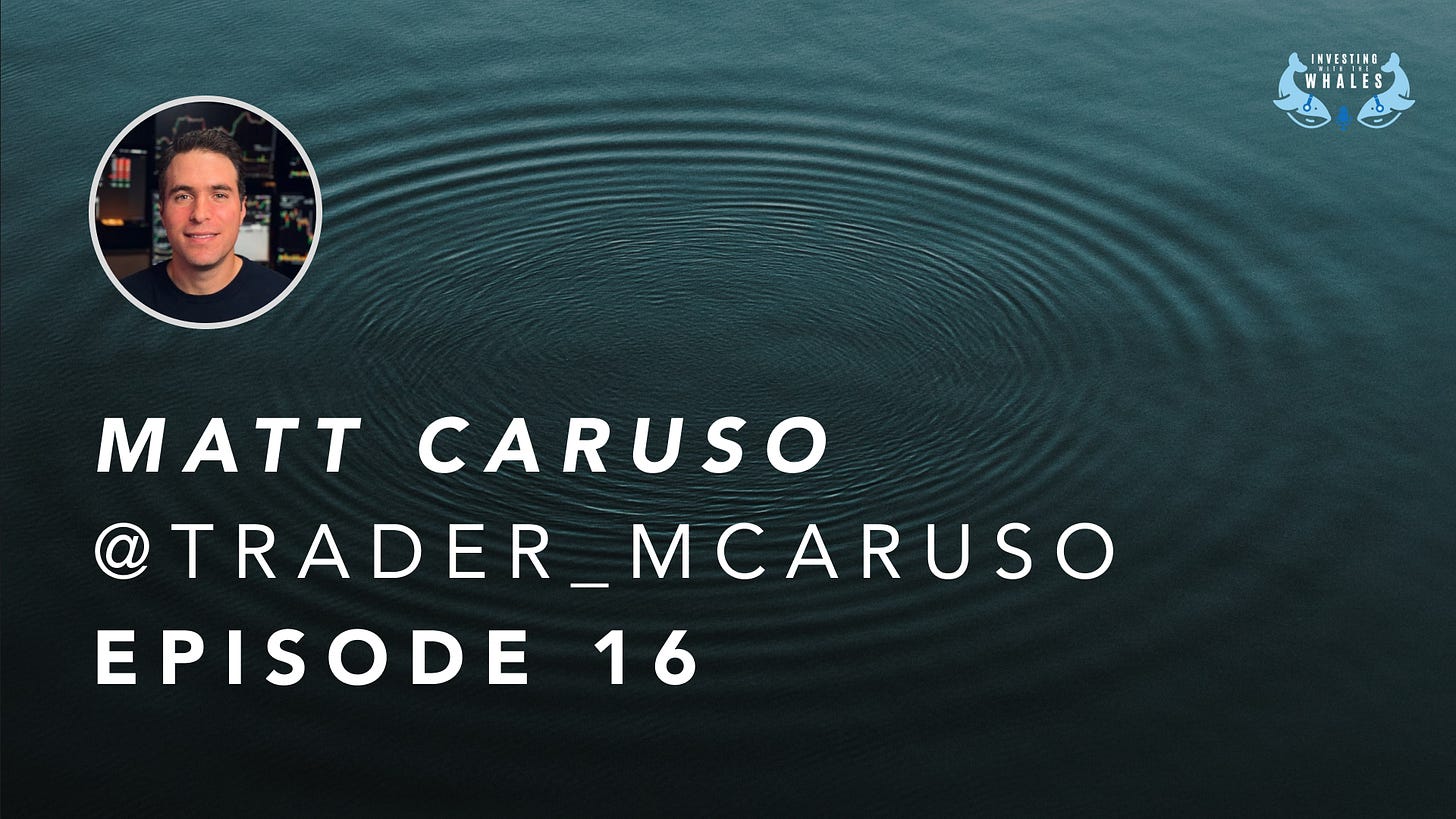 Investing With The Whales | Episode 16 | Interview with Matt Caruso