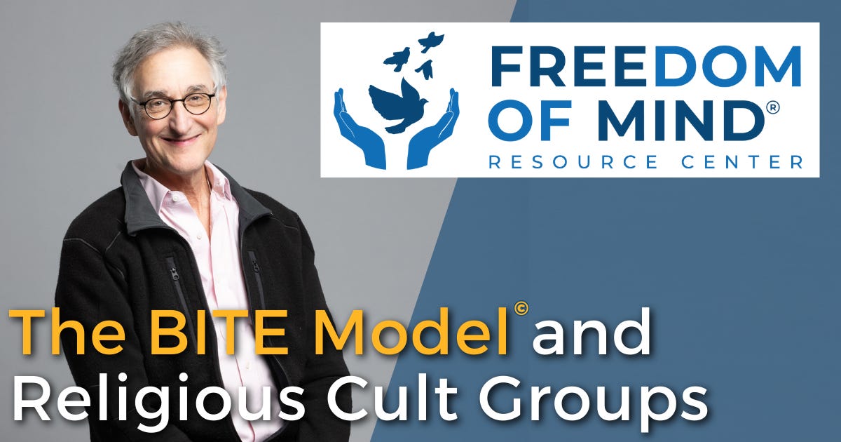 The BITE Model and Religious Cult Groups