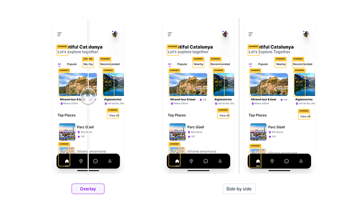 Easily spot what has changed in the Figma design. Devs and PMs will never miss a change again.