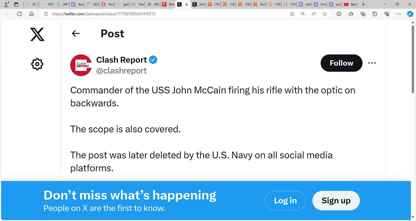 Are we in trouble? Militarily? U.S. Navy deletes this photo from all ...