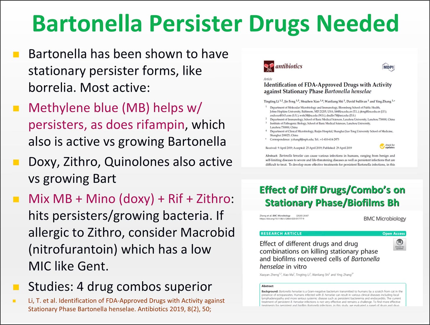 MEDICAL DETECTIVE: Effective treatments for Bartonella infections ...
